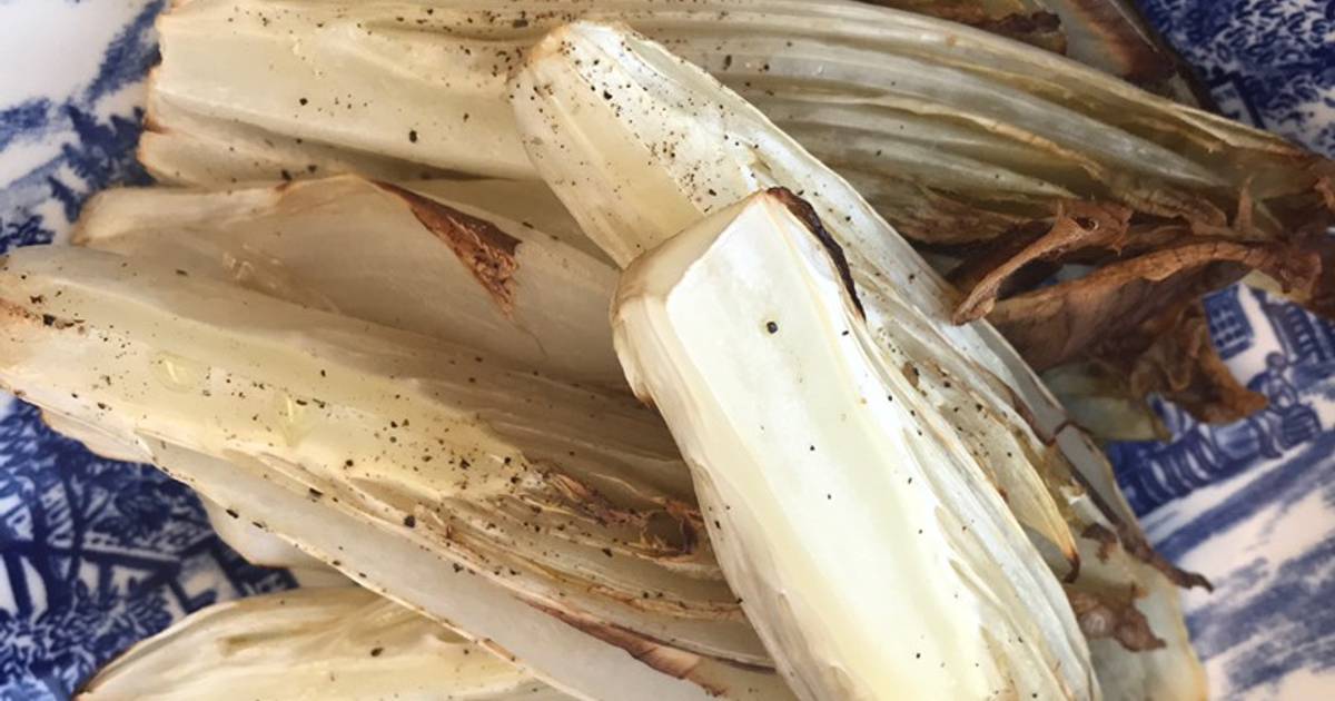 Grilled chicory Recipe by Gaia Riva - Cookpad