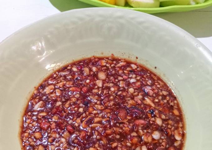 Resep Bumbu Rujak Kuah Kacang oleh Ekha Syafitri - Cookpad