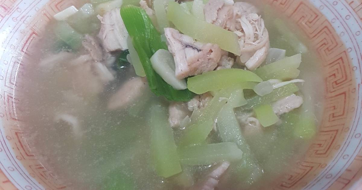 32 resep sup labu siam dan dada ayam enak dan mudah - Cookpad
