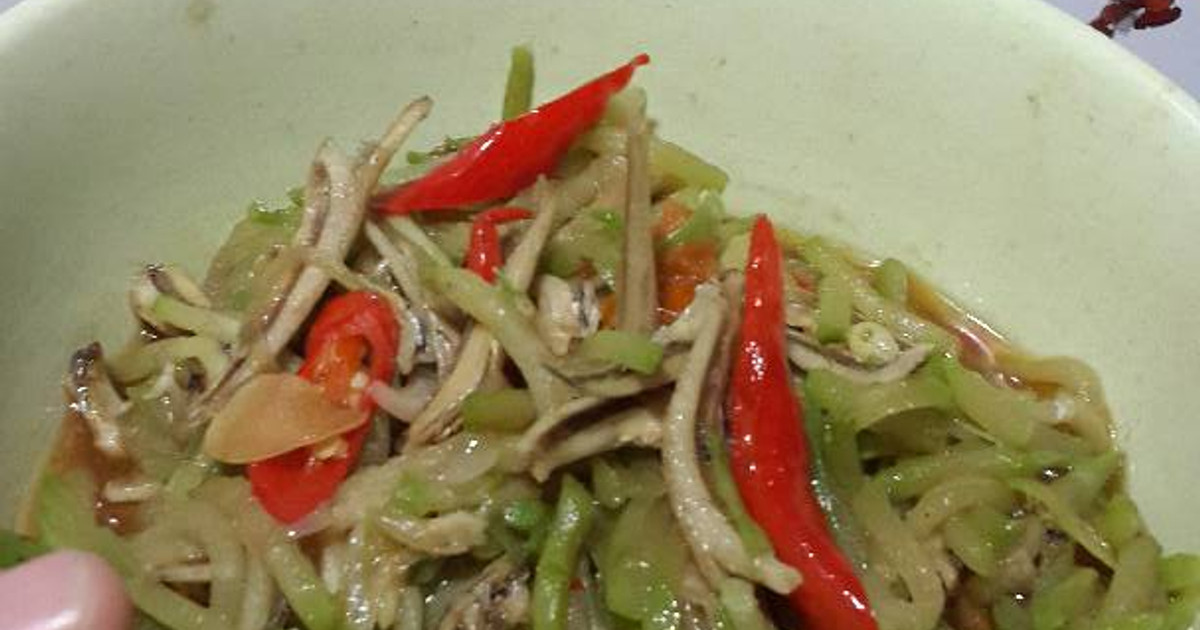 Resep Tumis Teri Labu Siam oleh anggi dianti - Cookpad