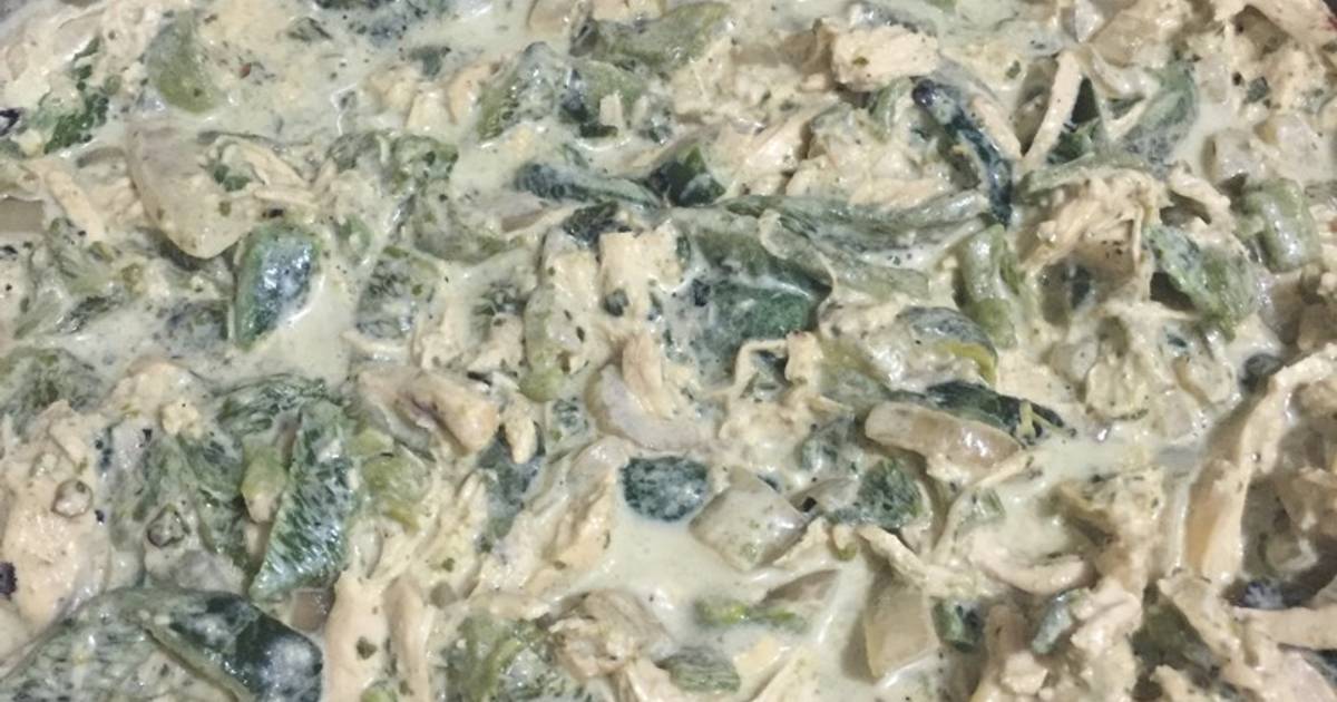 Pollo con Rajas y Crema Receta de Malu Sanz- Cookpad