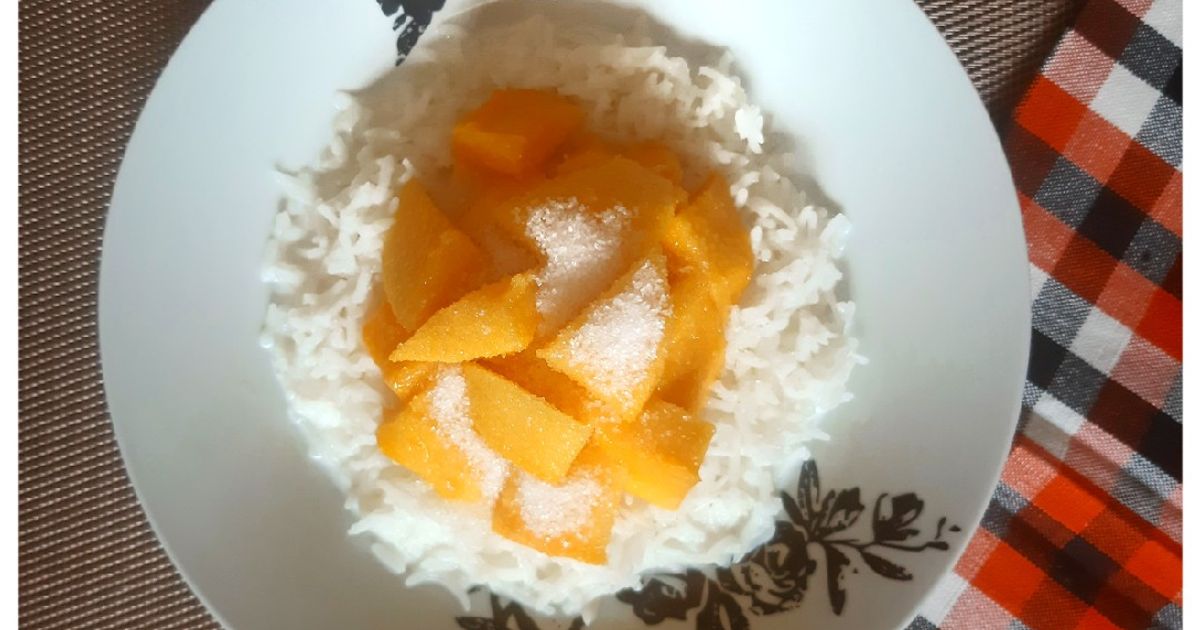 Aam Dudh Bhaat (Rice With Mango And Milk) Recipe by Jibita Khanna - Cookpad