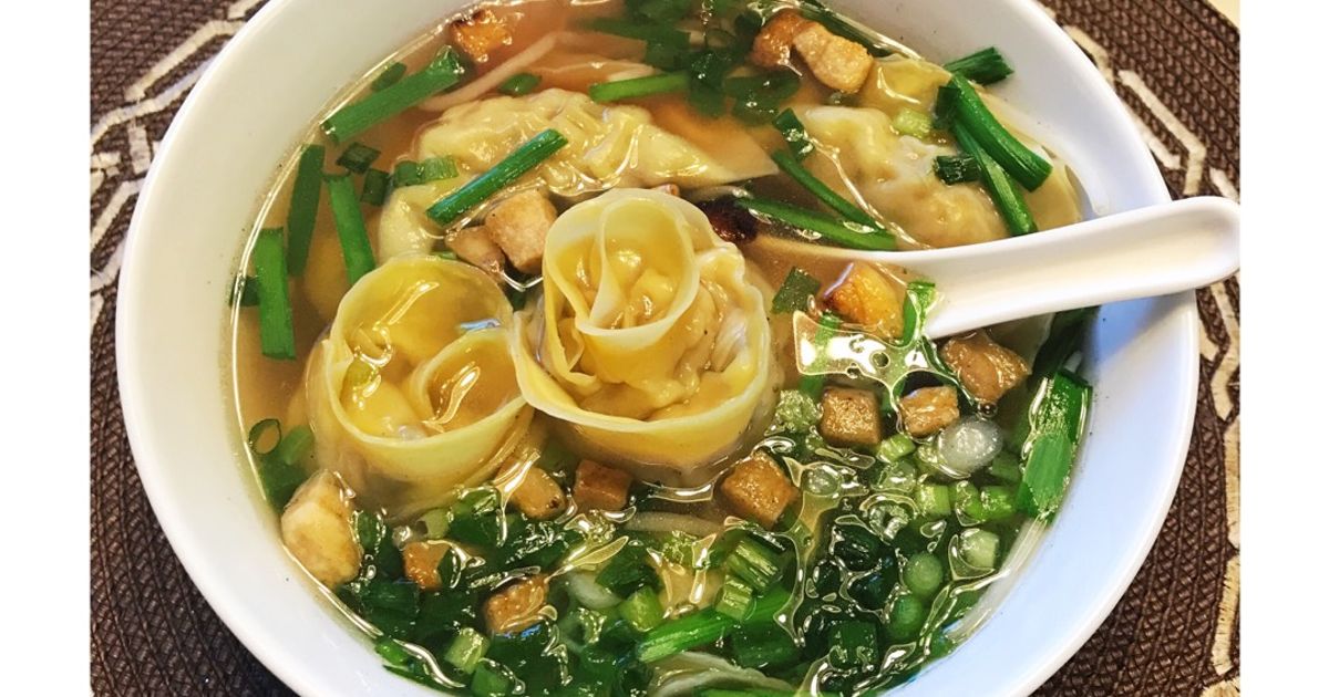 Dumpling Soup 🍲🍲🍲 Recipe By Hannah Dao
