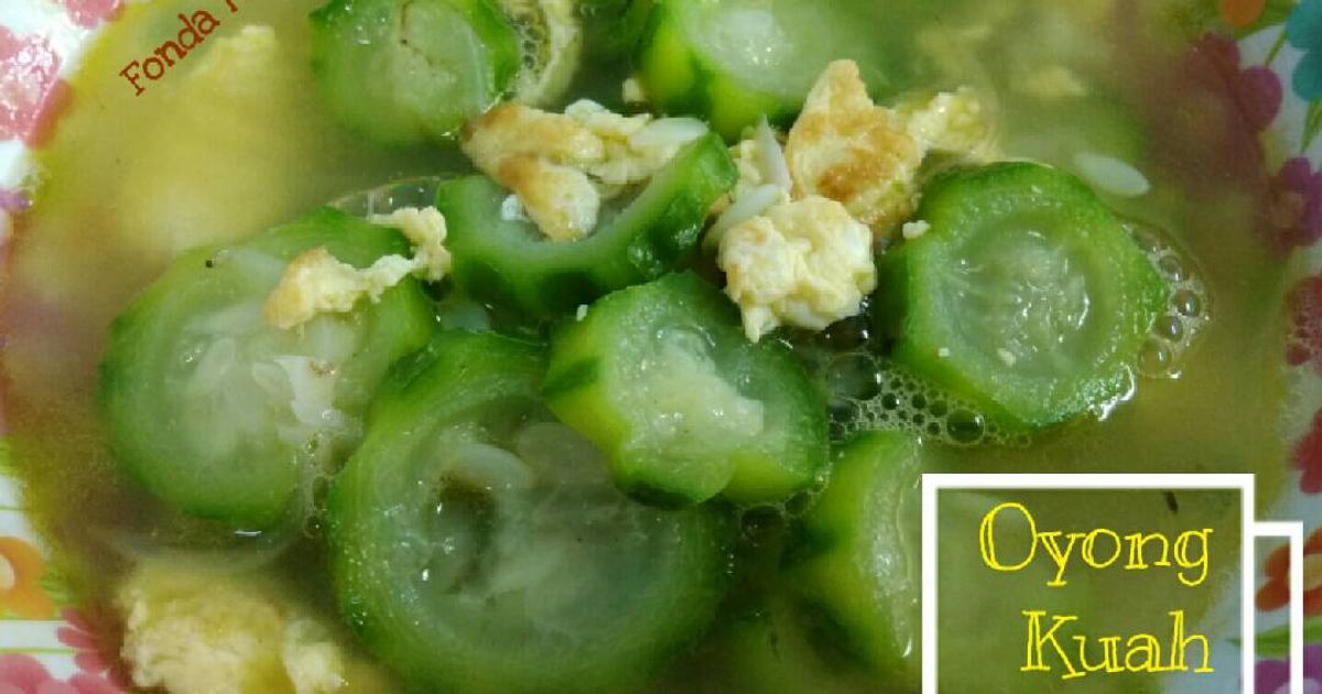 Resep Oyong Kuah Telur oleh Fonda Nataliaa - Cookpad