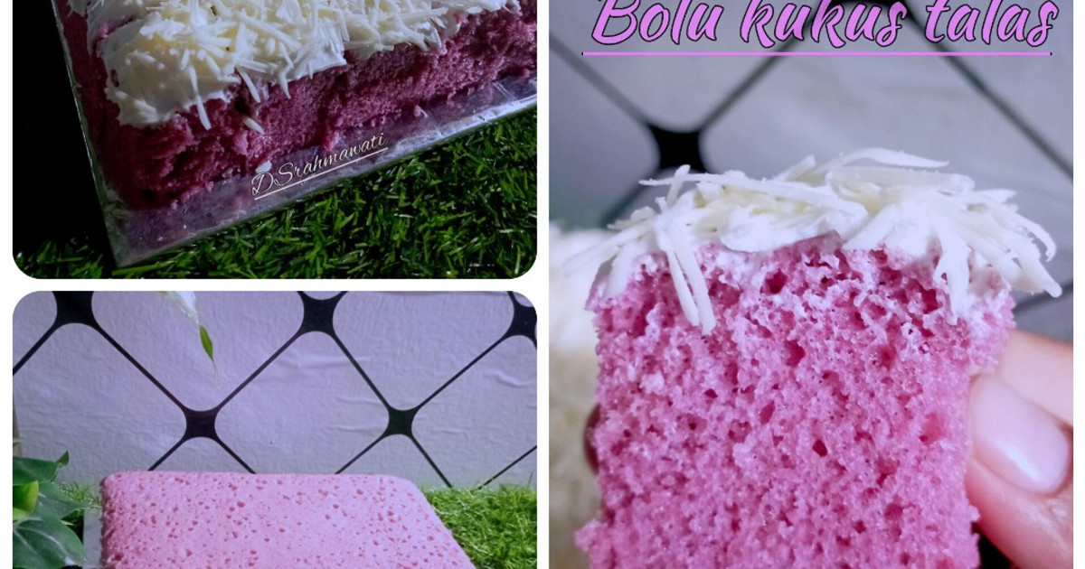 Resep Bolu Kukus Talas / Taro oleh DSrahmawati - Cookpad
