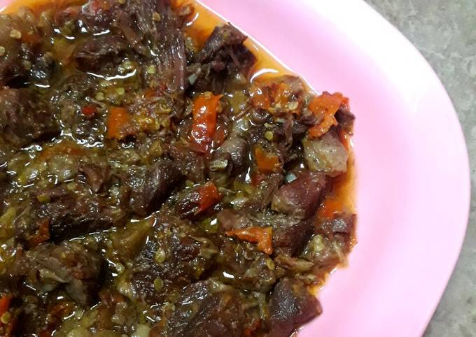 Resep Oseng mercon daging oleh Ani Brilian - Cookpad