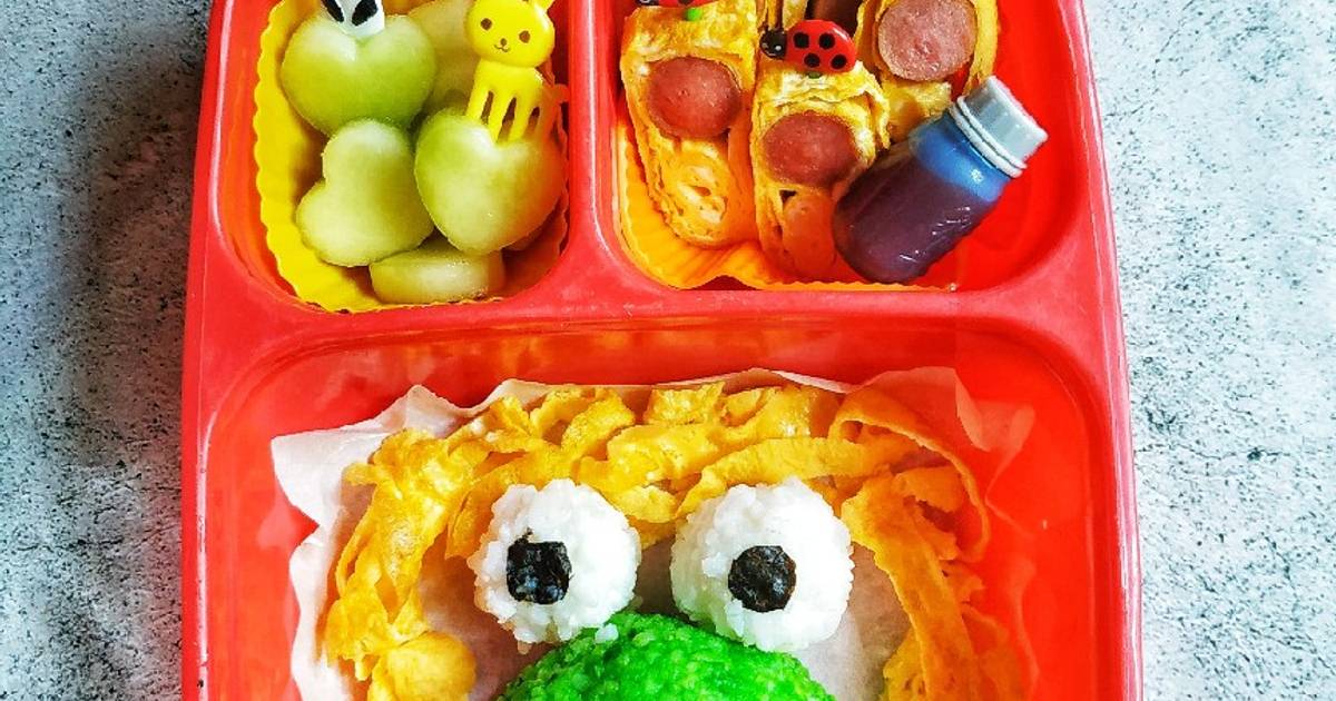 Resep Keroppi Bento Ide Bekal Anak oleh Windriayu - Cookpad