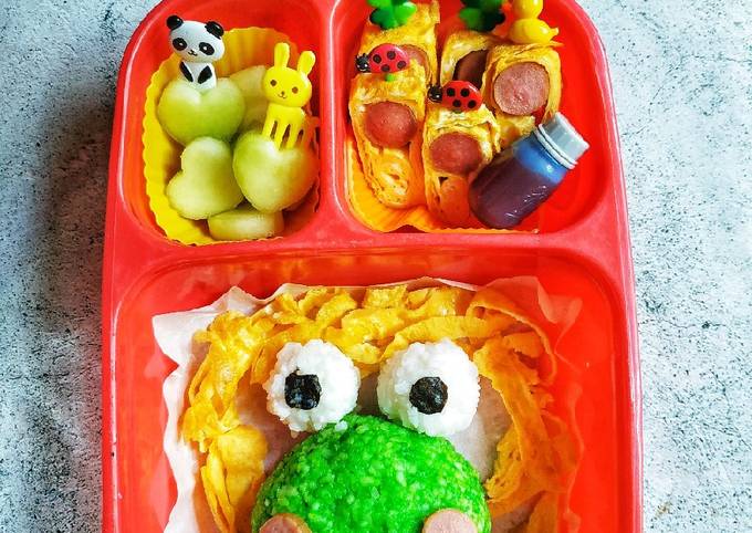 Resep Keroppi Bento Ide Bekal Anak oleh Windriayu - Cookpad