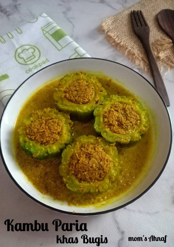 Resep Kambu Paria Khas Bugis oleh Deffi Mom's Ahnaf - Cookpad