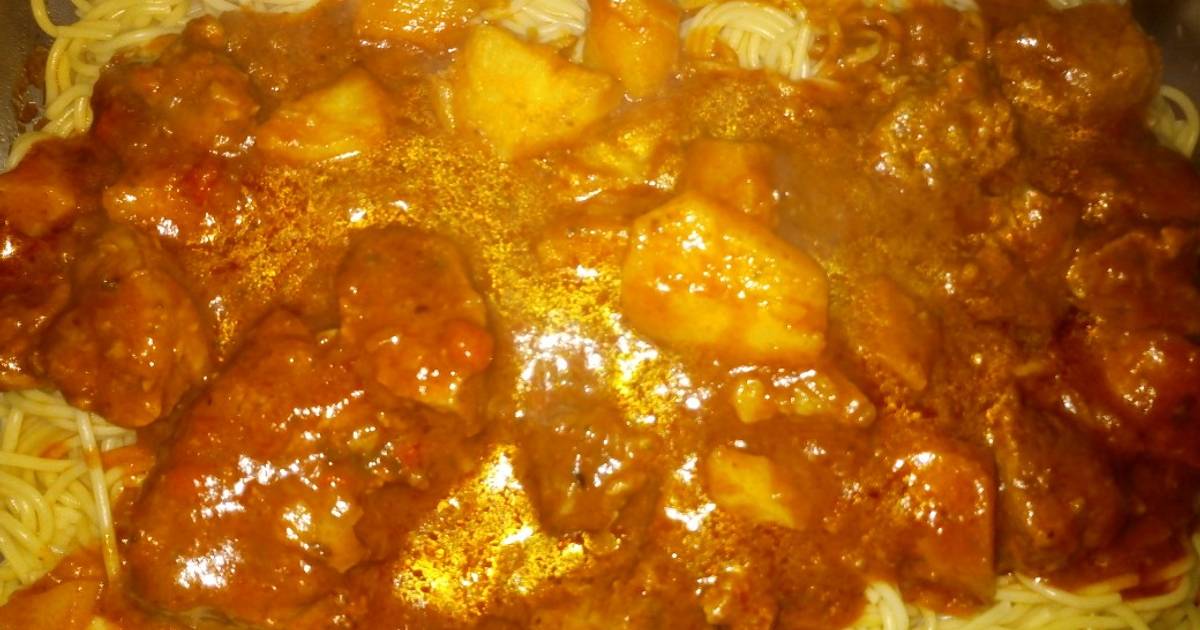 Fideos con tuco🍝 Receta de Alicia - Cookpad