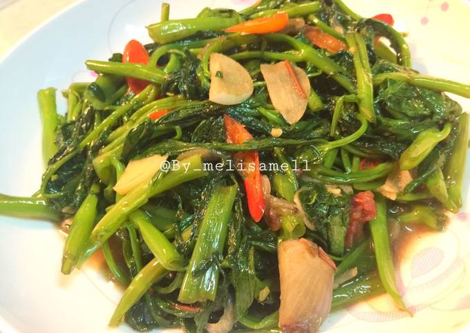 Resep Cah kangkung terasi oleh Melisa Winatamarjito - Cookpad Resep Cah kangkung terasi oleh Melisa Winatamarjito - Cookpad