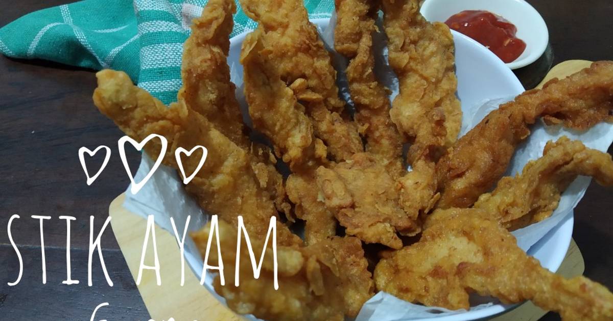 21 resep stik ayam goreng enak dan mudah - Cookpad