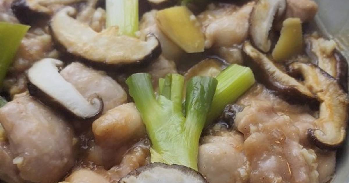 Resep Tim ayam jamur oleh Siska Yumlings - Cookpad