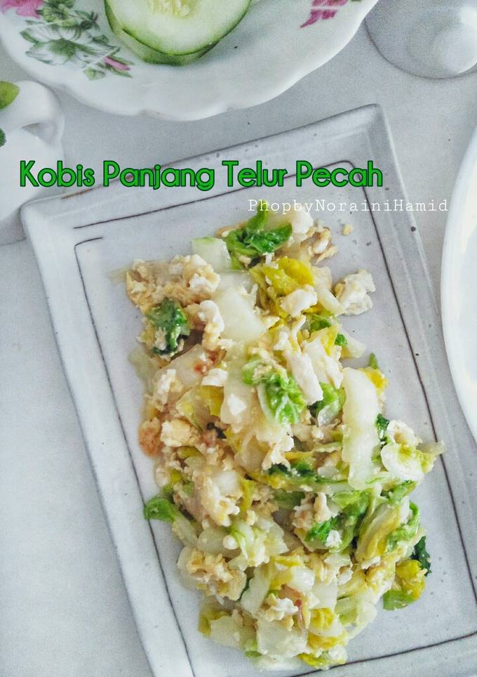 Resipi Kobis panjang telur hancur oleh Noraini Hamid - Cookpad
