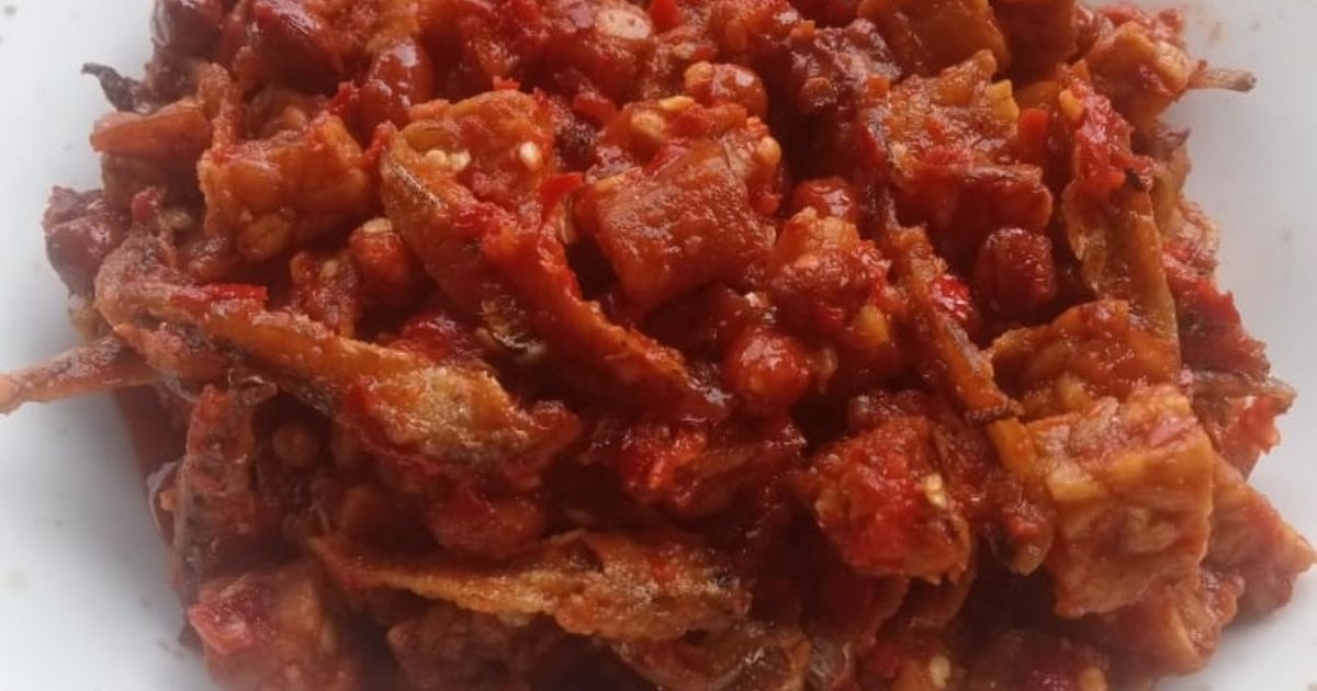 Resep sambal merah kacang rumahan enak dan mudah - Cookpad