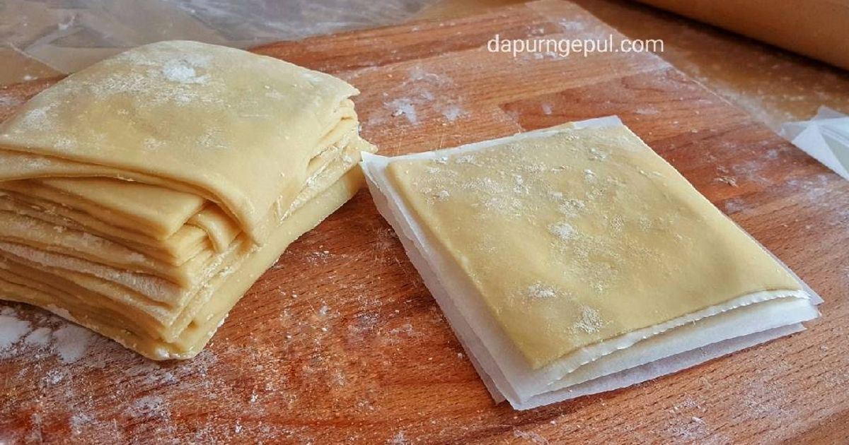 Resep kulit pangsit homemade tips rumahan enak dan mudah - Cookpad