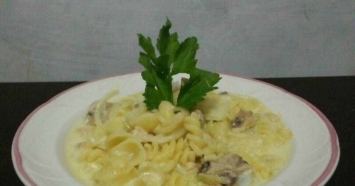 Resep Conchiglie Carbonara oleh Sabrina 🍉 - Cookpad
