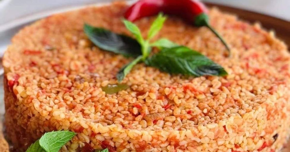 Bulgur With Tomato Recipe by Tripolitan Cuisine