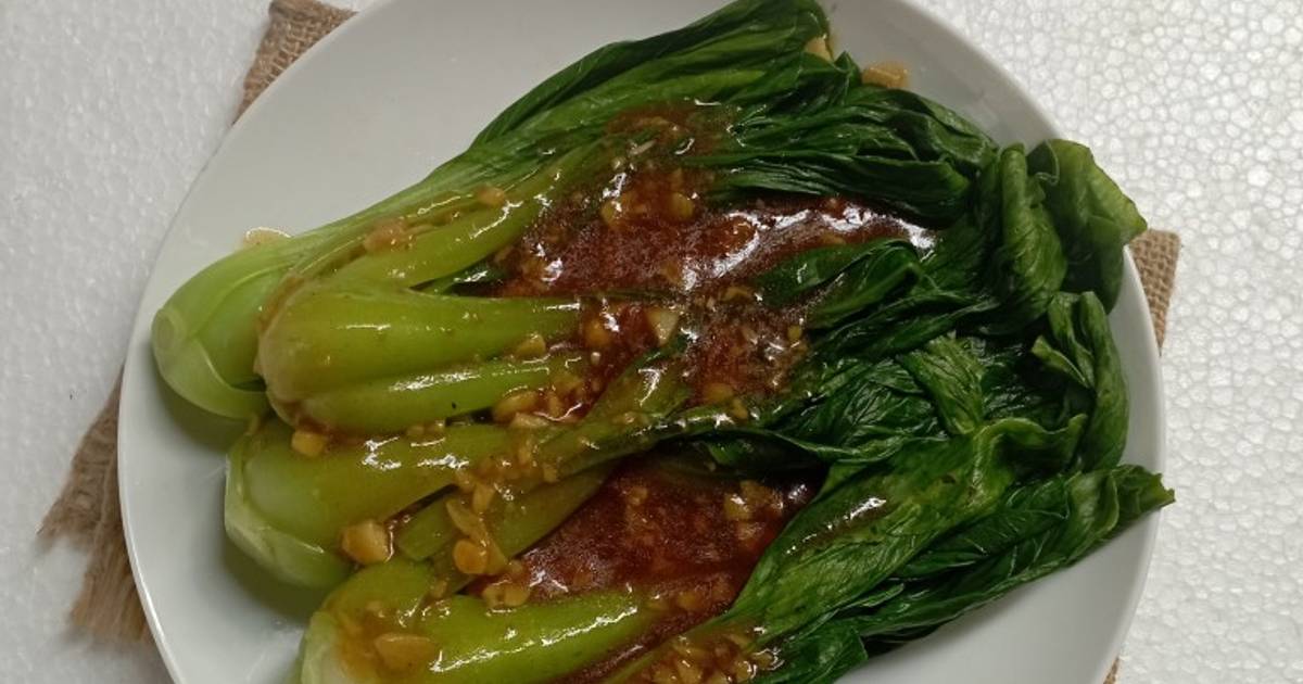 Resep pokcoy enak dan sehat: Kreasi tumis bawang putih & saus tiram