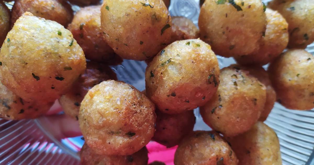 Resep Bola-bola kentang keju oleh Adel Lia - Cookpad