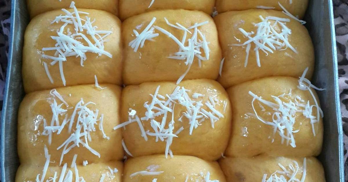 Resep Pumpkin bread / roti manis labu kuning oleh Dr.Mayya Butarbutar ...