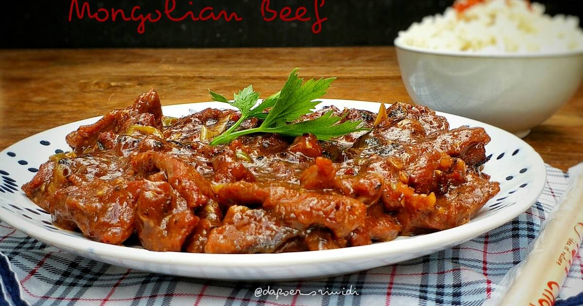 Resep Mongolian Beef oleh Dapoer sriwidi - Cookpad