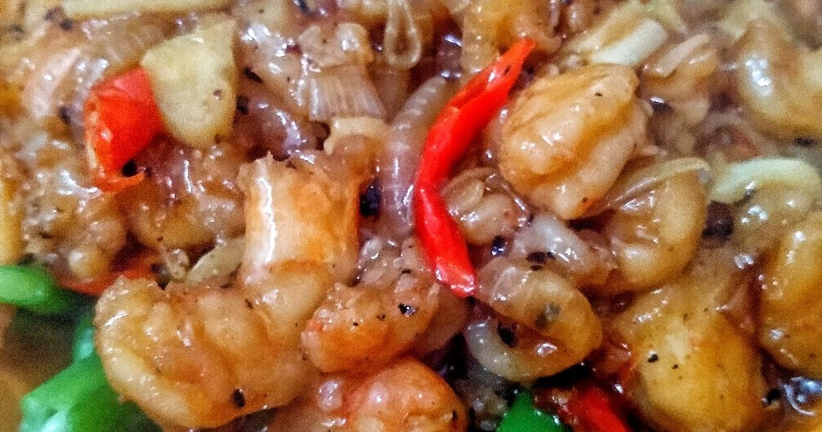 Resep Buncis Cah Udang Lada Hitam oleh Indrianita Wenty - Cookpad