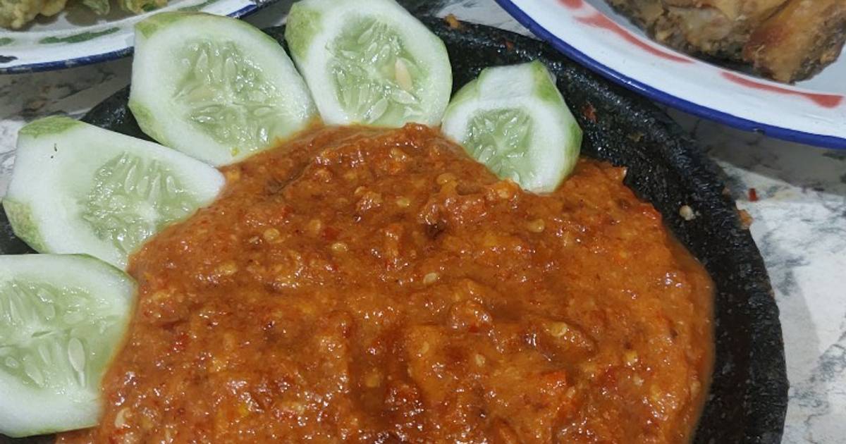 Resep Sambal Pecel Lele Lamongan oleh Dian Mavizsof - Cookpad