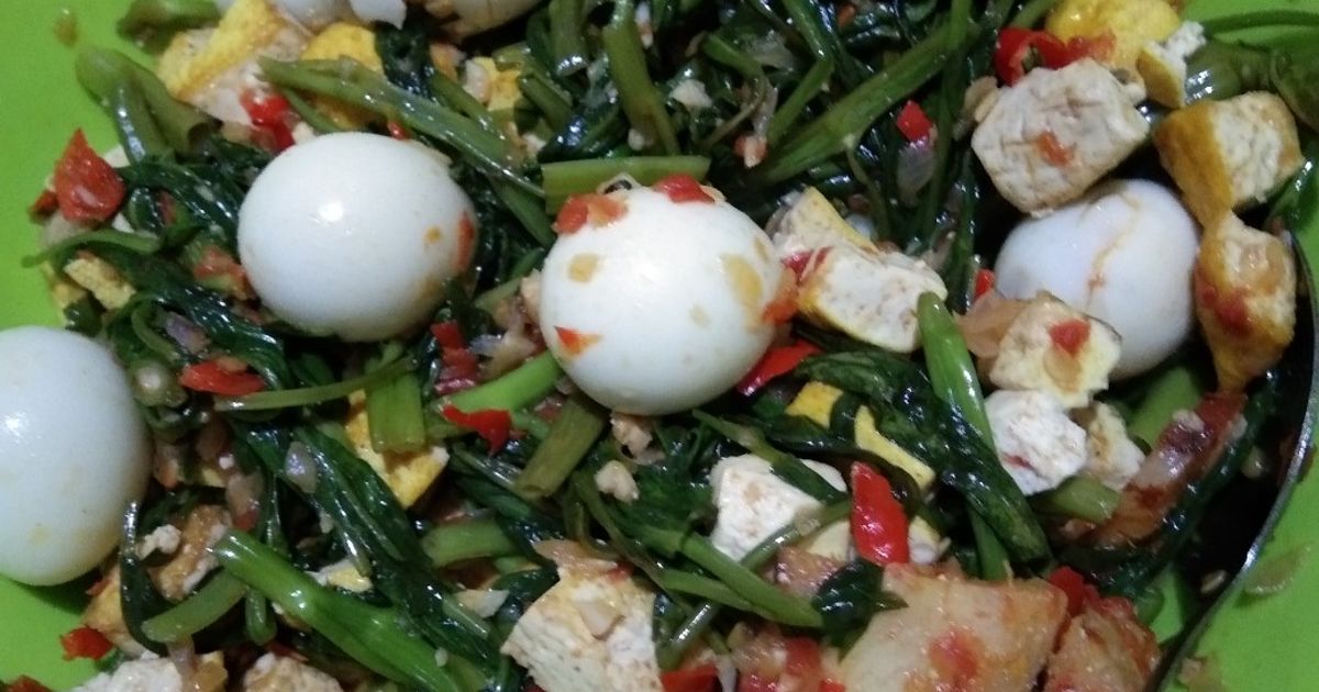 Resep Oseng Oseng Kangkung oleh Ati Nuryati - Cookpad