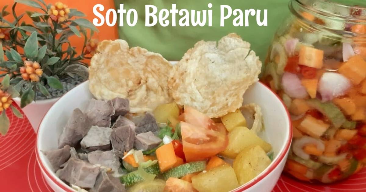 218 resep soto paru enak dan sederhana - Cookpad