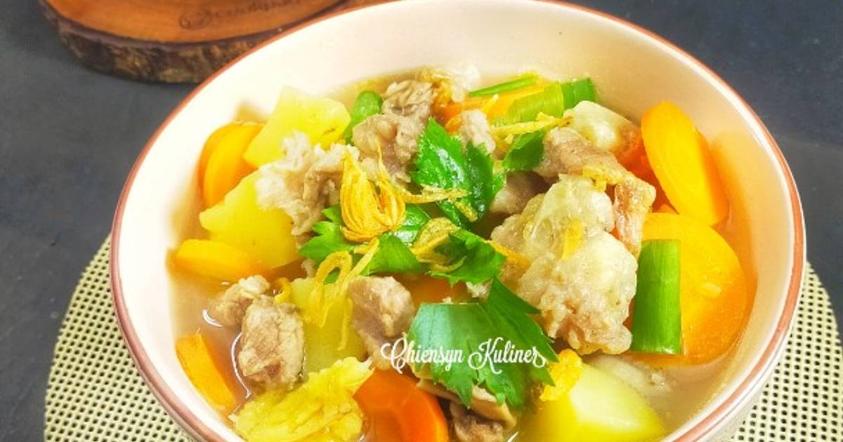 Resep Sop Daging Sapi⁣ oleh Chiensyn Kuliner - Cookpad