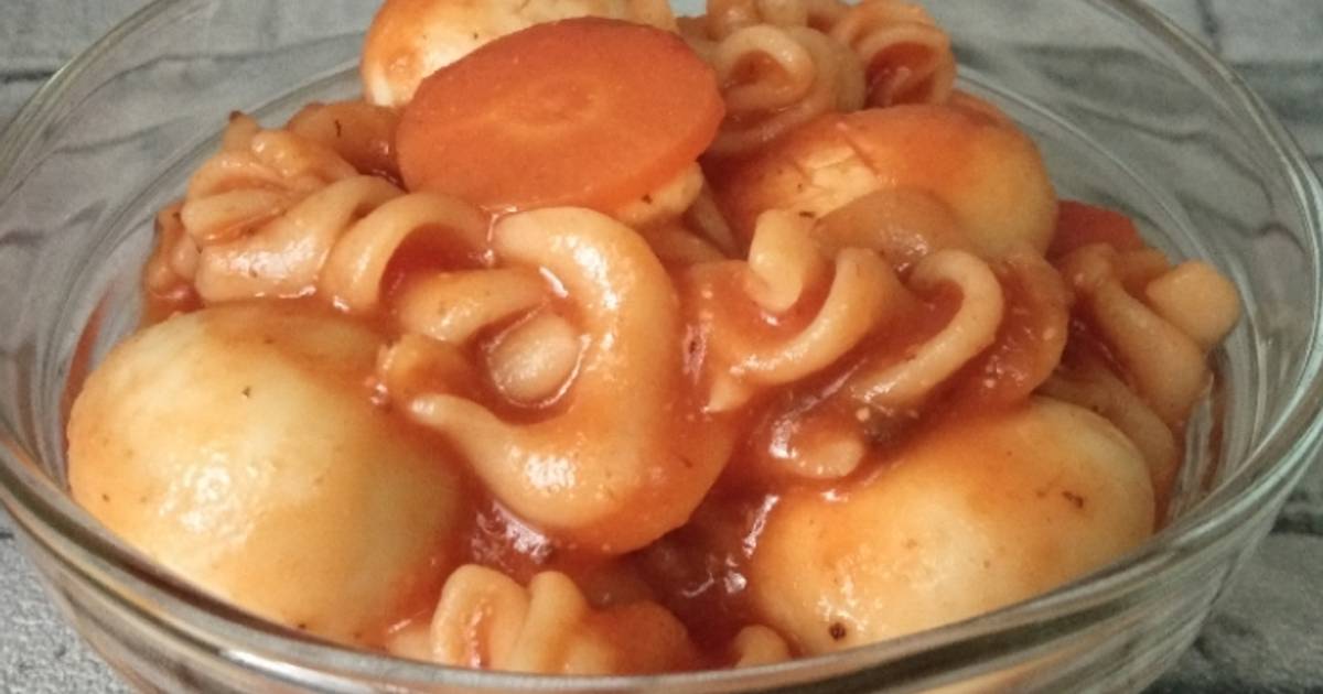 Resep 99. Bolognese Fusilli Soup oleh Devin - Cookpad