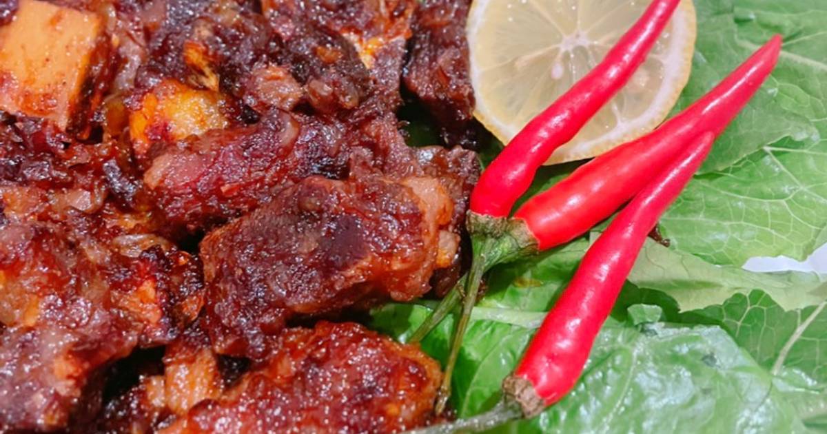 Resep Iga Bakar Bumbu Barbecue oleh Heni Absari - Cookpad