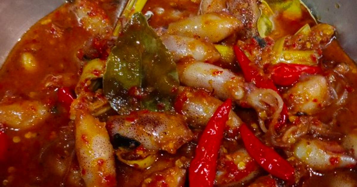 Resep Cumi bumbu rujak oleh Fand@ (Fb Pawon'Fanda) - Cookpad