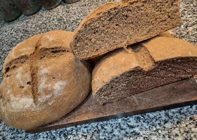 Pan 100% integral Receta de Nadie- Cookpad