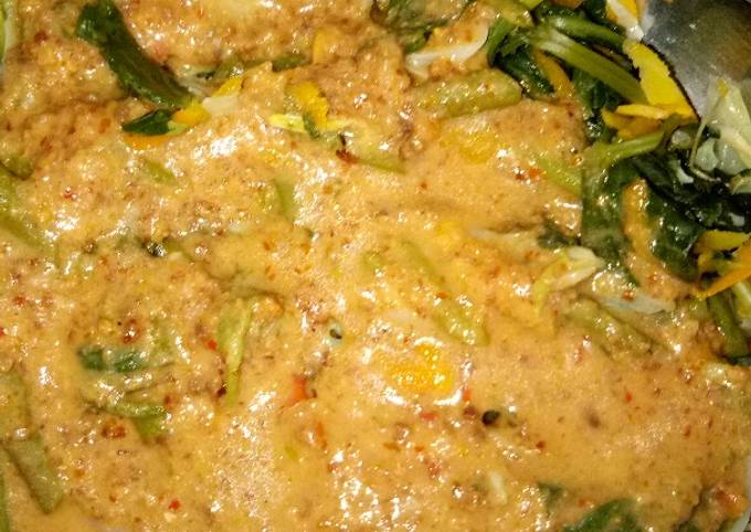 Resep Pecel sayur oleh uswa matin - Cookpad
