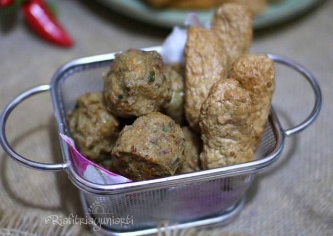 Resep Bakso goreng sayur oleh Ria Fitria yuniarti - Cookpad