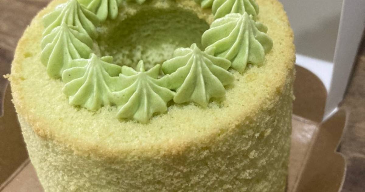 22 resep chiffon cake pandan kecil enak dan mudah - Cookpad