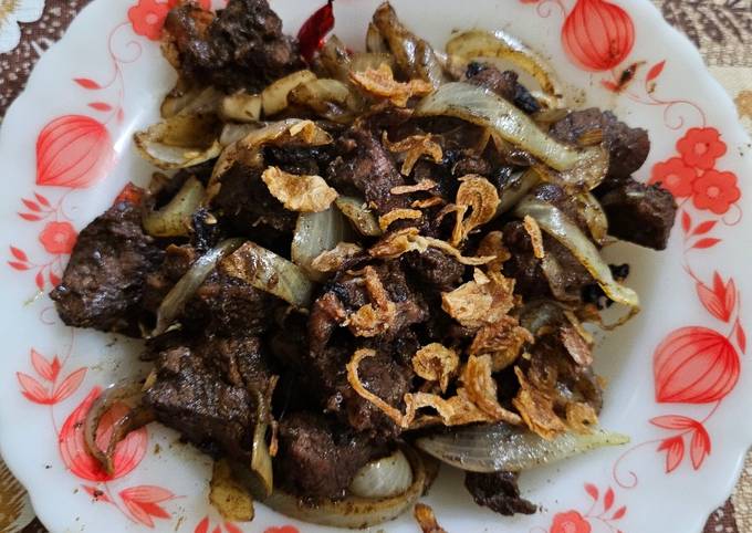 Resep Sapi lada hitam oleh tyarafani - Cookpad