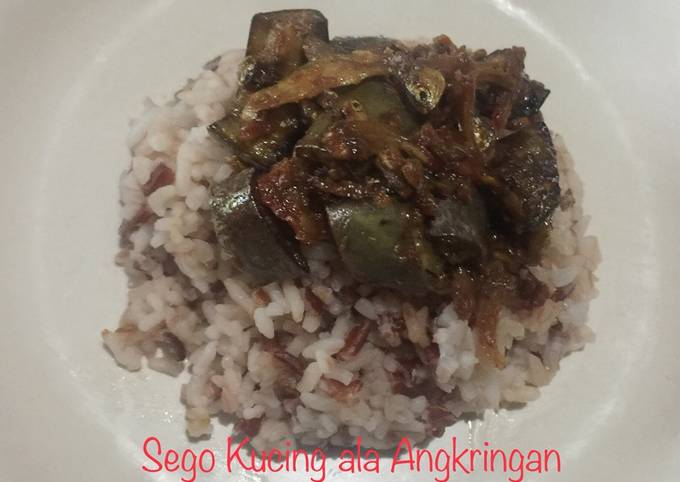 Resep Sego Kucing ala Angkringan (Nasi Sambal Teri Terong) oleh ...