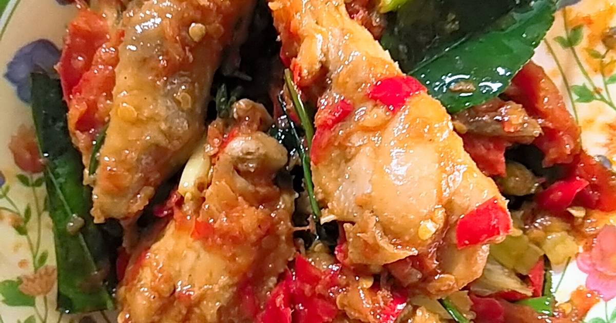 Resep Sayap Ayam Mercon oleh Nella Ummu Syareefah - Cookpad