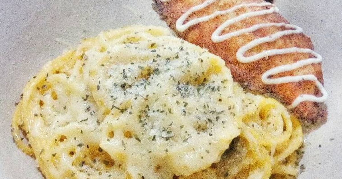 Resep Chicken Cheesy Melted Spaghetti oleh Delicia Kitchen - Cookpad