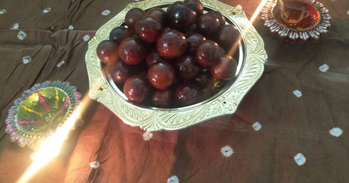 Thakkar Hetal દ્વારા રેસીપી ગુલાબજાંબુ(Gulab jambu Recipe in Gujarati ...