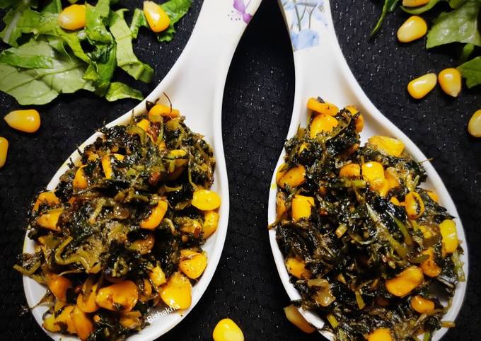Methi Corn Masala Recipe by Bishakha Kumari Saxena - Cookpad
