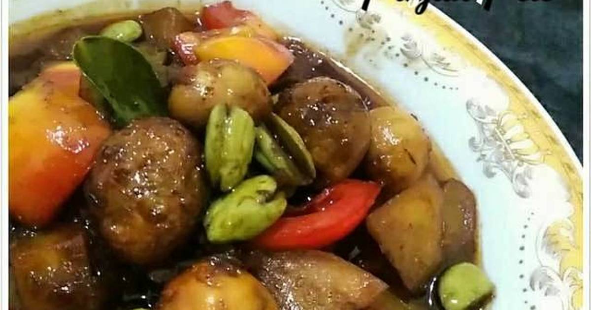 Resep Semur Kentang Puyuh Pete oleh Imma - Cookpad