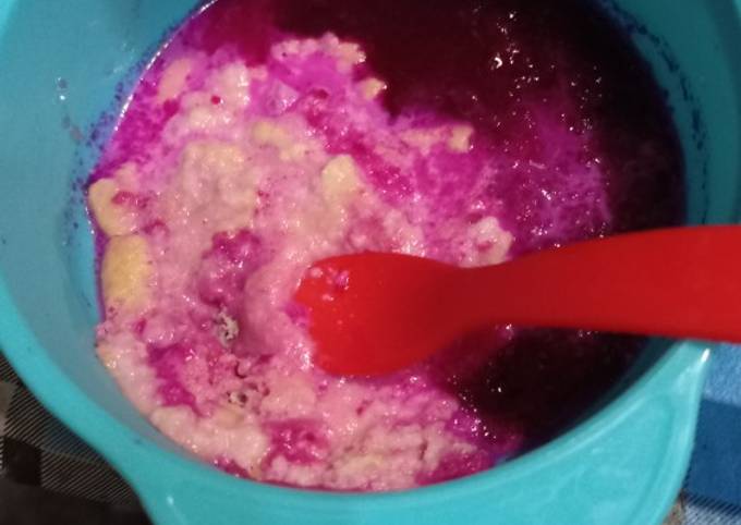 Resep MPASI buah naga, & roti milna untuk 8bln oleh Ragil Fitriyah ...