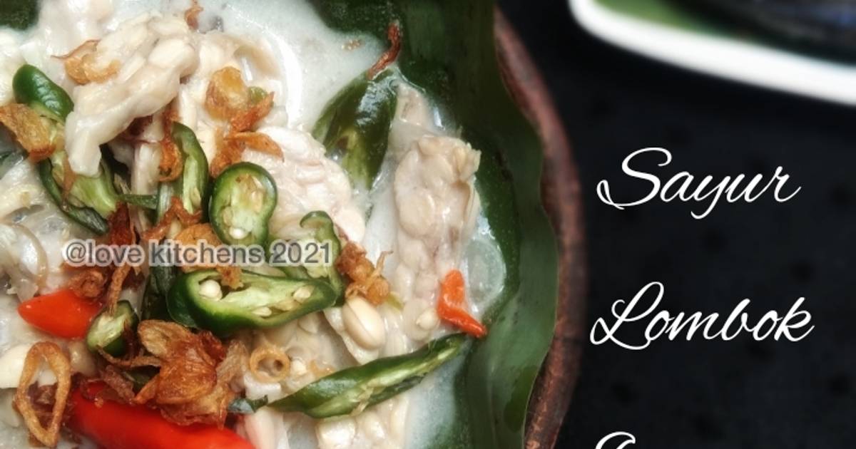 7 resep sayur lombok wonosari enak dan mudah - Cookpad