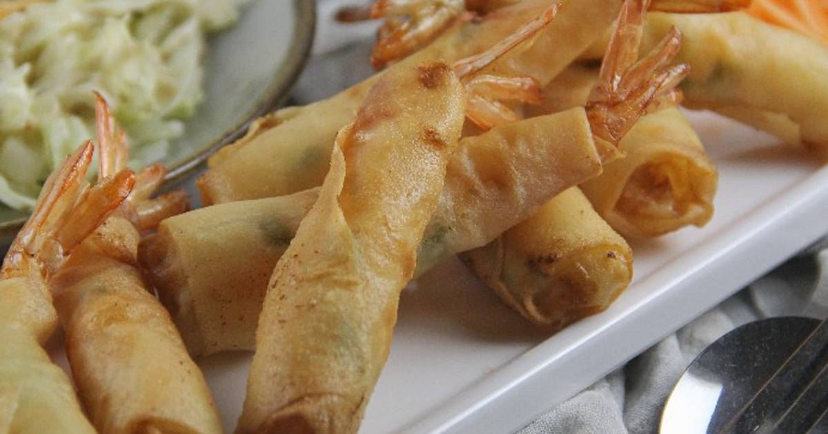 Resep Spring roll udang oleh Giovanni Euodia - Cookpad