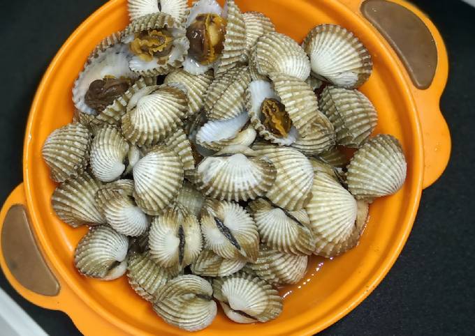 Resep Kerang dara rebus simple oleh nurma lailika - Cookpad