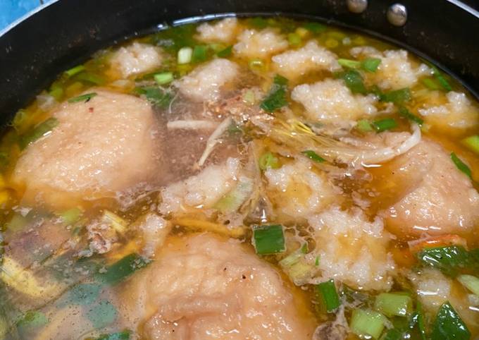 Resep Kuah Tekwan dan Model oleh Dapur Unga - Cookpad